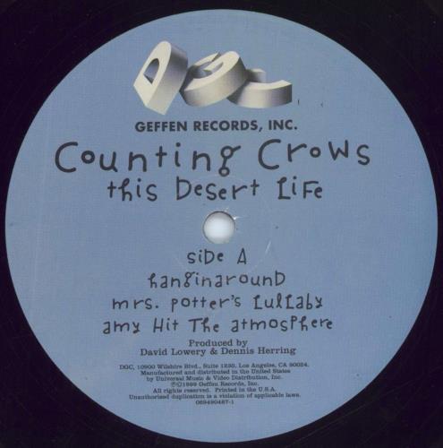 Counting Crows This Desert Life US 2-LP vinyl record set (Double LP ...