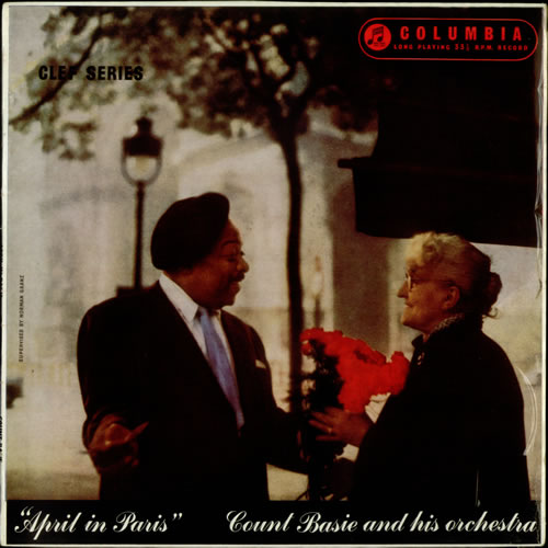 Count Basie April In Paris UK vinyl LP album (LP record) (542600)