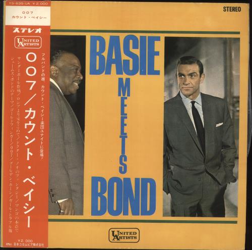 Count Basie Basie Meets Bond Japanese vinyl LP album (LP record) (745918)