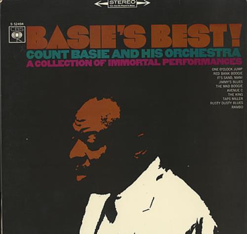 Count Basie Basie's Best! Dutch vinyl LP album (LP record) (373378)