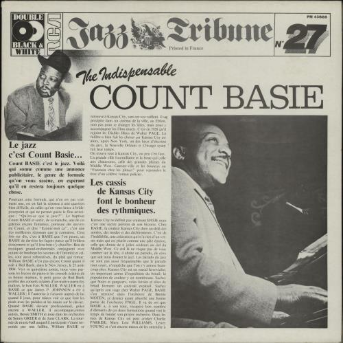 Count Basie The Indispensable Count Basie French 2-LP vinyl record set ...