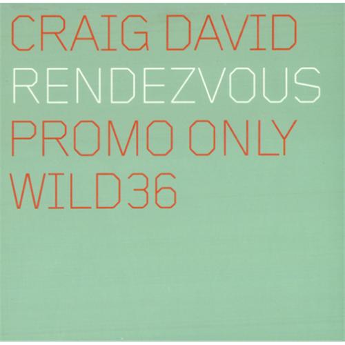 Craig David Rendezvous UK Promo CD single (CD5 / 5") (179465)