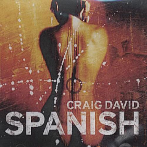 Craig David Spanish Australian Promo CD-R acetate (310584)