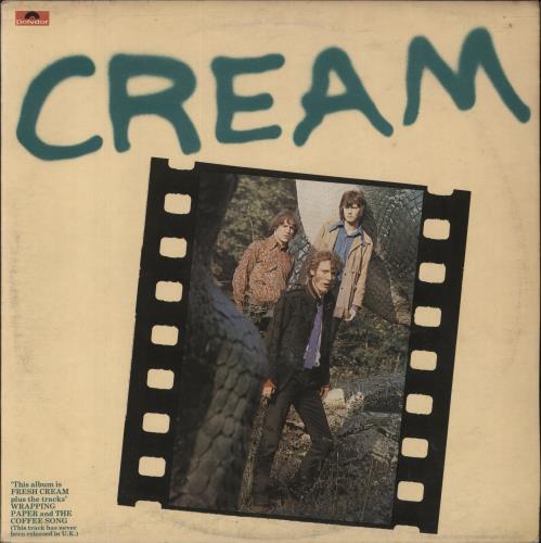 Cream Cream - 1st UK vinyl LP album (LP record) (498116)