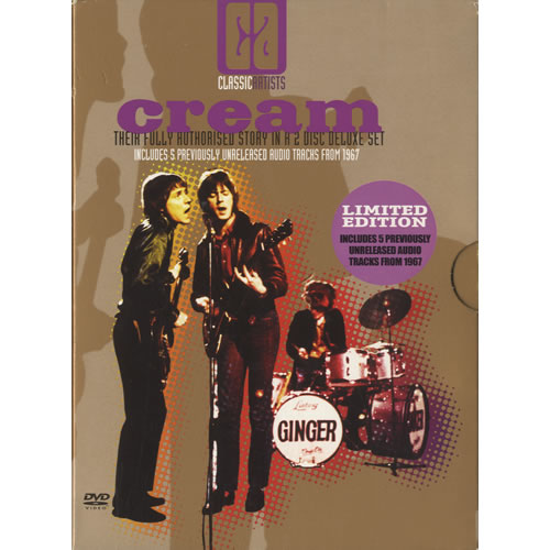 Cream Cream - The Fully Authorised Story US 2-disc CD/DVD set (473851)