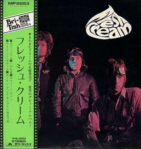 Cream Fresh Cream Japanese vinyl LP album (LP record) (365654)