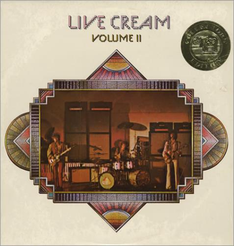 Cream Live Cream Volume II - Sealed US vinyl LP album (LP record) (354250)