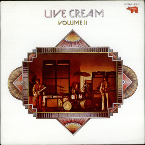 Cream Live Cream: Volume II German vinyl LP album (LP record) (496050)