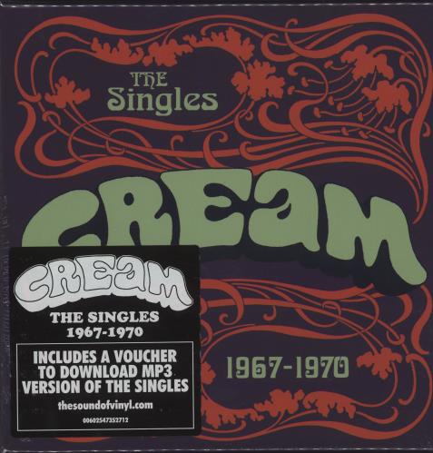 Cream The Singles 1967-1970 - Sealed Box German 7" single box set (656964)