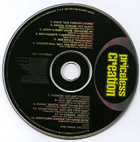 Creation Records Priceless Creation UK Promo CD album (CDLP) (276874)