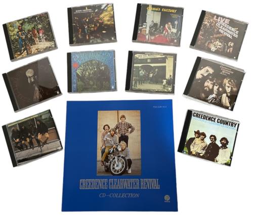 Creedence Clearwater Revival 10 CD-Collection German CD Album Box Set ...