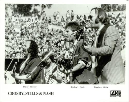 Crosby, Stills & Nash Looking Forward US Promo media press pack (497634 ...