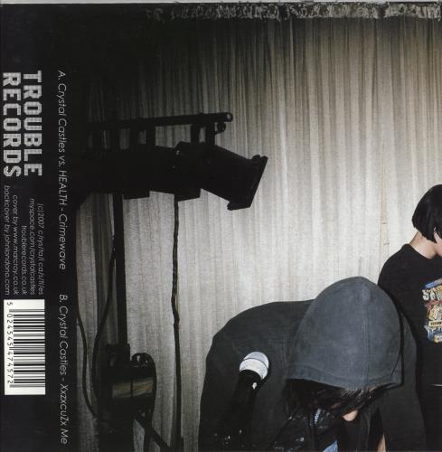 Crystal Castles Crimewave UK 7" vinyl single (7 inch record / 45) (817823)