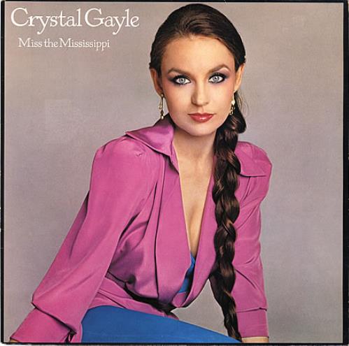 Crystal Gayle Miss The Mississippi UK vinyl LP album (LP record) (231433)