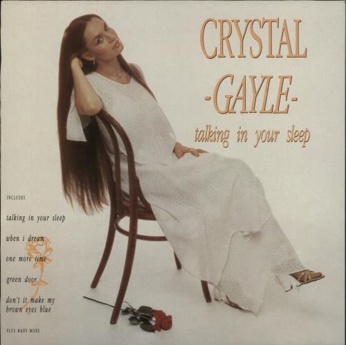 Crystal Gayle Talking In Your Sleep UK vinyl LP album (LP record) (231443)