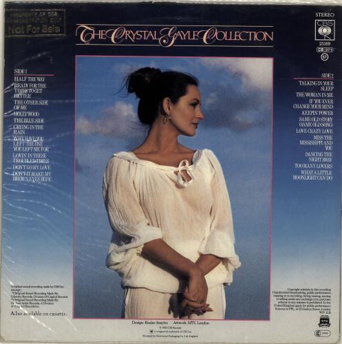 Crystal Gayle The Crystal Gayle Collection UK Promo vinyl LP album (LP ...