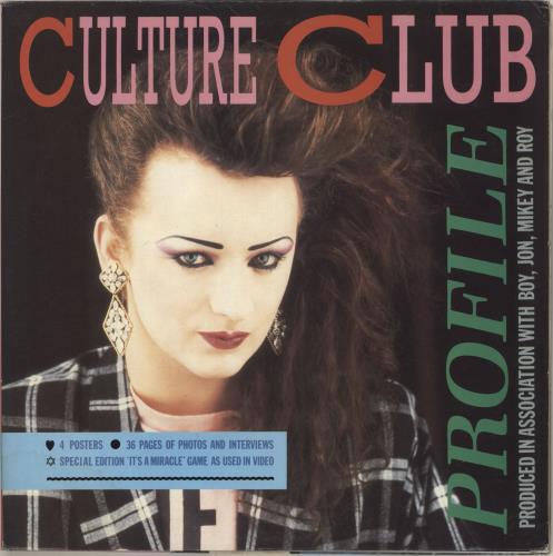 Culture Club Profile Pack UK memorabilia (33889) PROFILE PACK