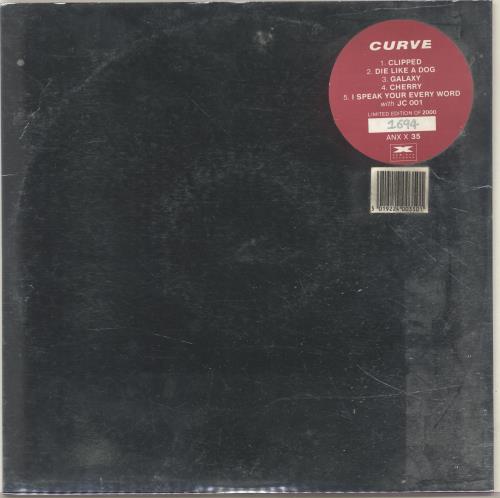 Curve Clipped UK 10" vinyl single (10 inch record) (25020)