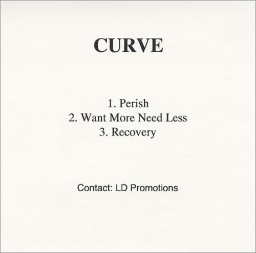Curve Perish UK Promo CD-R acetate (227637)