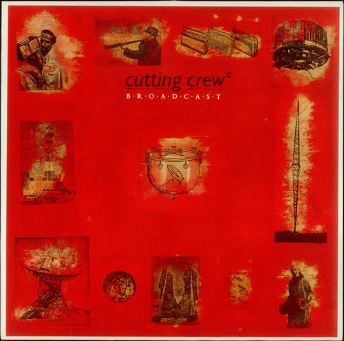 Cutting Crew Broadcast UK vinyl LP album (LP record) (547315)