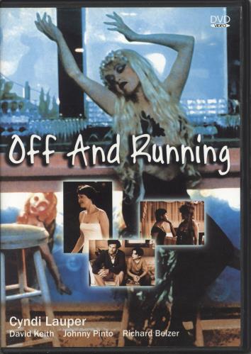 Cyndi Lauper Off And Running UK DVD (718009)