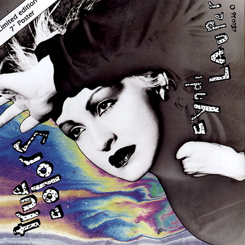 Cyndi Lauper True Colours - Poster P/S UK 7" vinyl single (7 inch ...