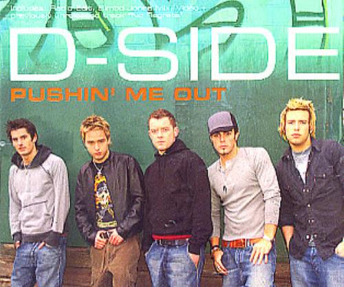 D-Side Pushin' Me Out UK 2-CD single set (Double CD single) (287347)