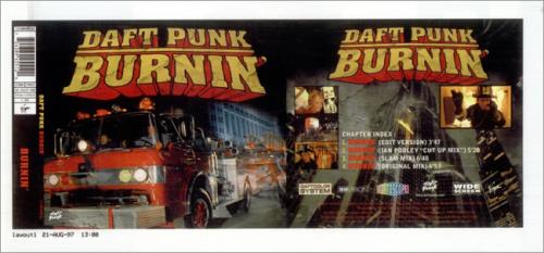 Daft Punk Burnin' UK artwork (517379)