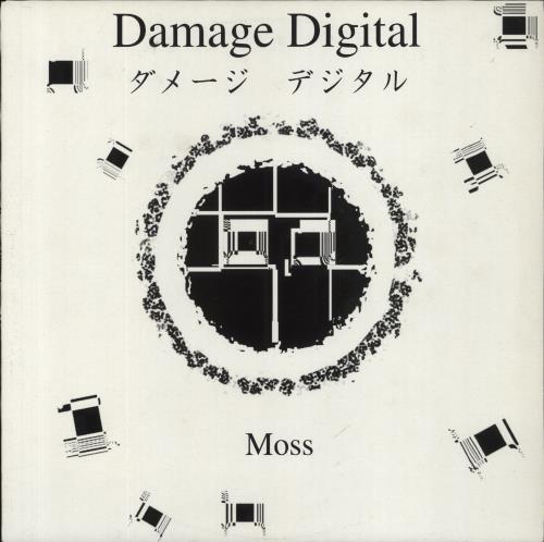 Damage Digital Moss Japanese 12" vinyl single (12 inch record / Maxi ...