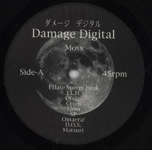 Damage Digital Moss Japanese 12" vinyl single (12 inch record / Maxi ...