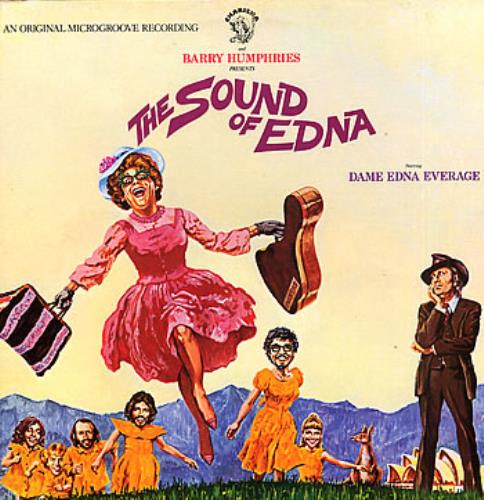 Dame Edna Everage The Sound Of Edna UK vinyl LP album (LP record) (301282)