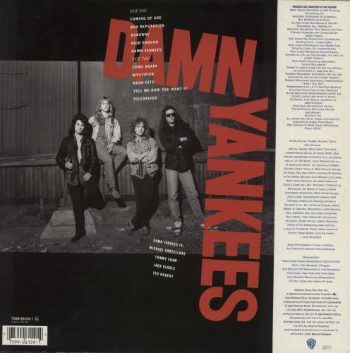 Damn Yankees Damn Yankees - EX German vinyl LP album (LP record) (790556)