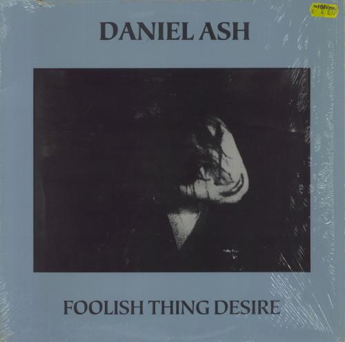 Daniel Ash Foolish Things Desire UK vinyl LP album (LP record) (832412)