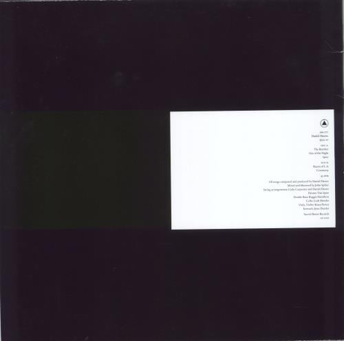Daniel Davies Spies US 12" vinyl single (12 inch record / Maxi-single ...