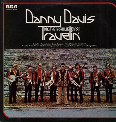 Danny Davis Travelin' UK vinyl LP album (LP record) (328928)