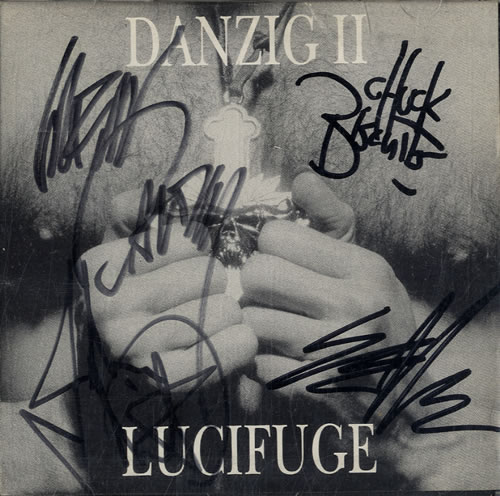 Danzig Danzig II: Lucifuge - Autographed US CD album (CDLP) (602687)