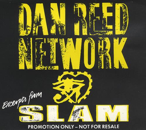 Dan Reed Network Slam UK Promo CD single (CD5 / 5") (1012)