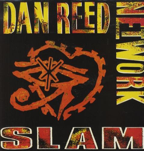 Dan Reed Network Slam UK vinyl LP album (LP record) (277501)