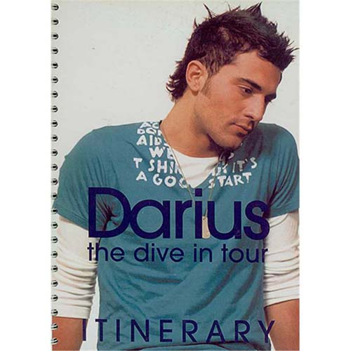 Darius The Dive In - Tour Itinerary UK Itinerary (406172) TOUR ITINERARY