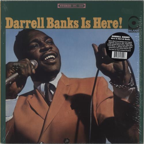 Darrell Banks Darrell Banks Is Here! Australian vinyl LP album (LP ...