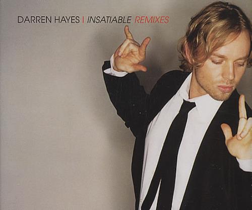 Darren Hayes Insatiable Australian CD single (CD5 / 5") (205101)