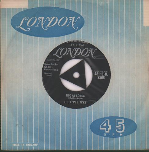 Dave Appell And The Applejacks Rocka-Conga UK 7" vinyl single (7 inch ...