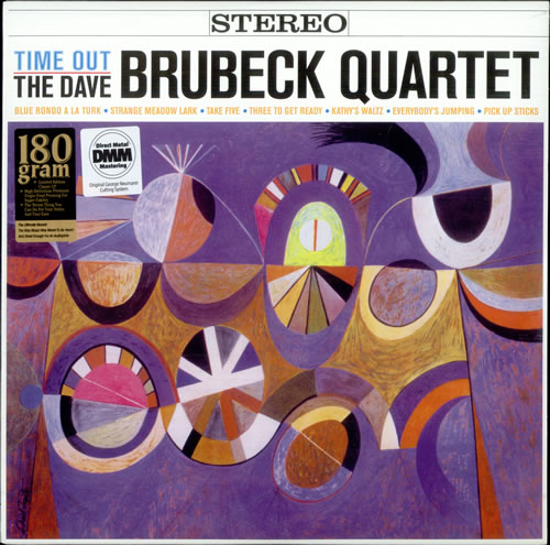 Dave Brubeck Time Out French vinyl LP album (LP record) (506814)