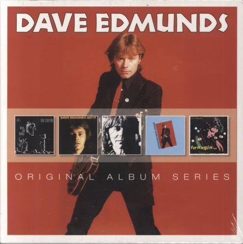 Dave Edmunds Original Album Series - Sealed UK 5-CD album set (830253)