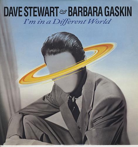 Dave Stewart & Barbara Gaskin I'm In A Different World UK 12" vinyl ...