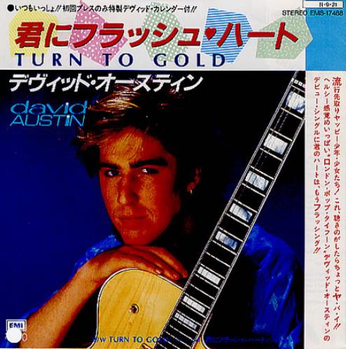 David Austin Turn To Gold Japanese Promo 7" vinyl single (7 inch record ...