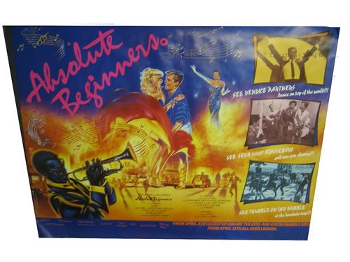 David Bowie Absolute Beginners UK Promo poster (377208)