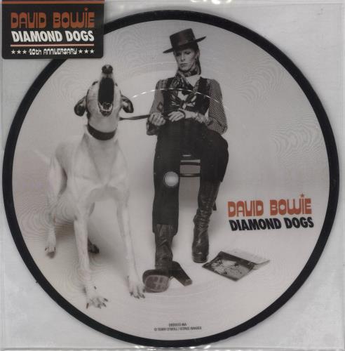 David Bowie Diamond Dogs - 40th Anniversary Edition UK 7" vinyl picture ...