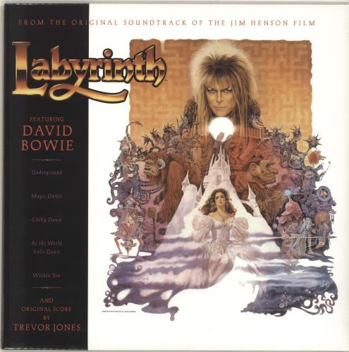 David Bowie Labyrinth - Green Vinyl - Sealed UK vinyl LP album (LP record) (689348)