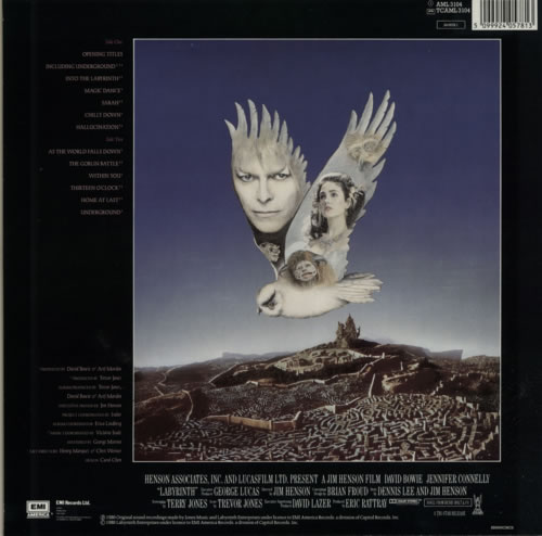 David Bowie Labyrinth UK vinyl LP album (LP record) (299482)